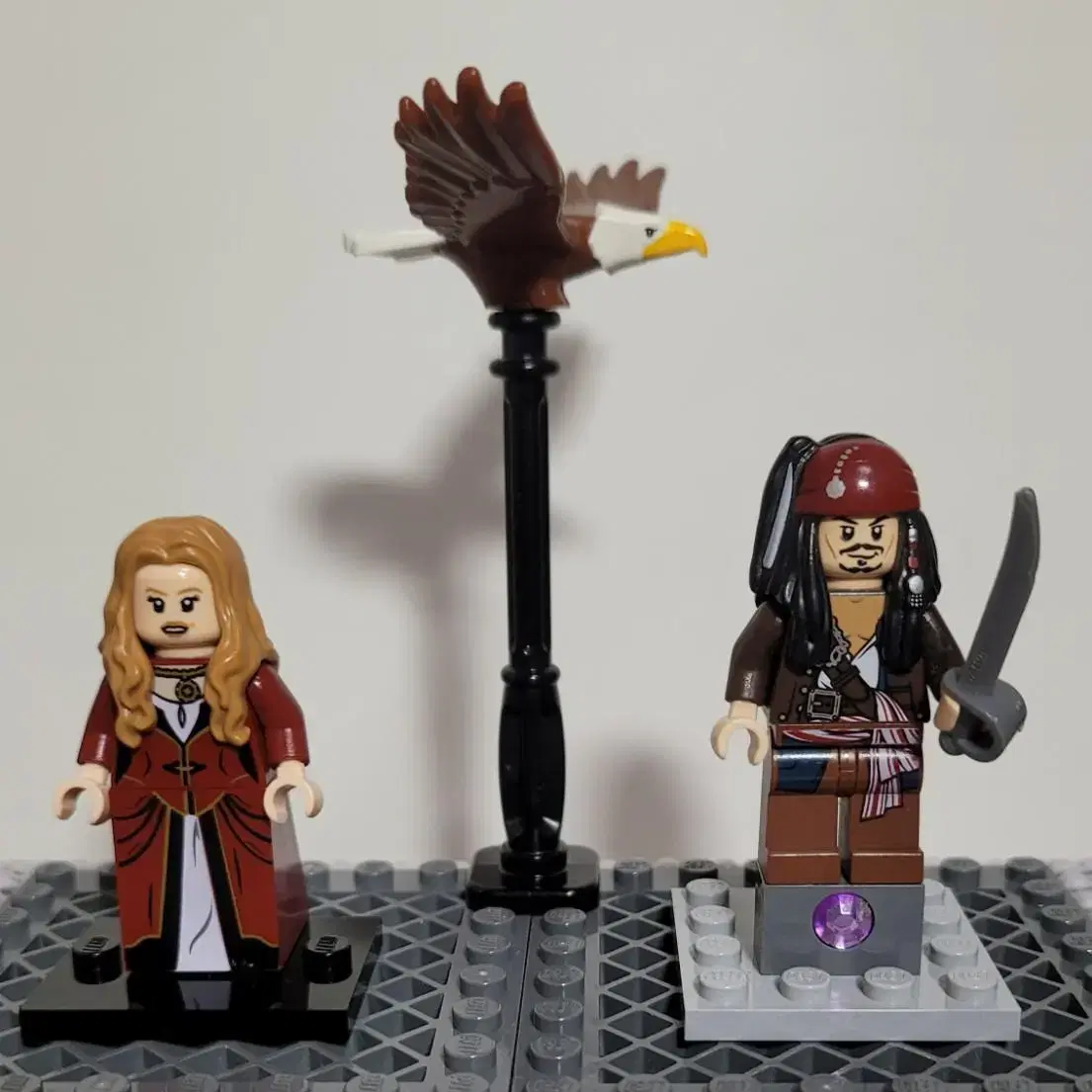 LEGO Lego/Building Blocks 레고,캐리비안해적,엘리자베스스완,잭스페로우,4181 on Bunjang ...