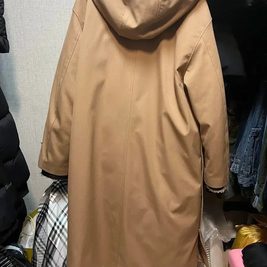 SOLIDHOMME | 솔리드옴므 솔리드옴므 18fw 무스탕 후드코트 46 #솔리드옴므,#후드코트,#무스탕,#트렌치코트,#코트 on Bunjang Global Site.