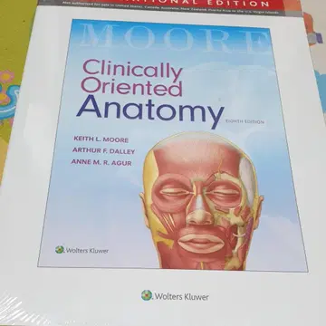 Moore's Clinical Anatomy, 8th Edition sealed new book moore anatomy ...