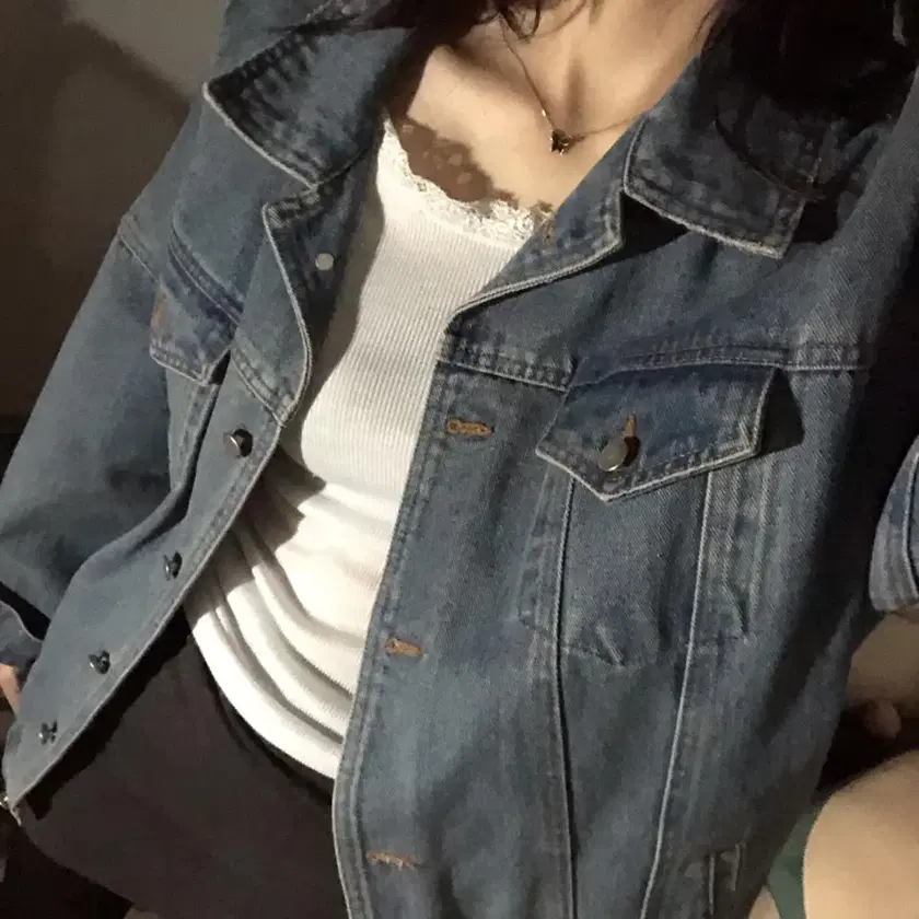 자켓 #y2k,#청자켓,#뉴진스st,#옷,#에이블리 on Bunjang Global Site.