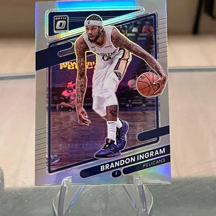 NBA [NBA Card] New Orleans Brandon Ingram Silver Prism #NBA카드,#NBA,#축구 ...