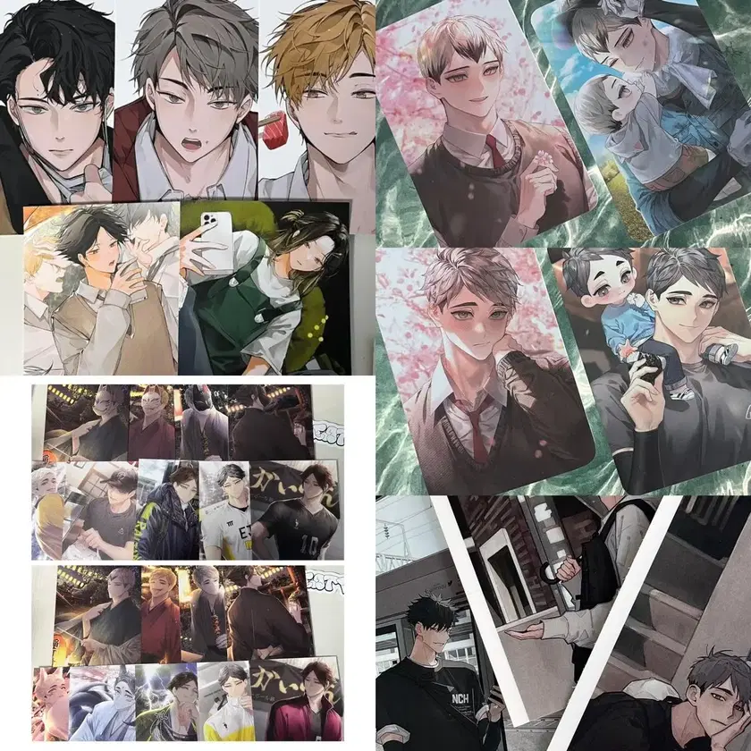 HAIKYU!! | 하이큐 haikyuu nocha nim maya nim hemun nim postcard photocard ...