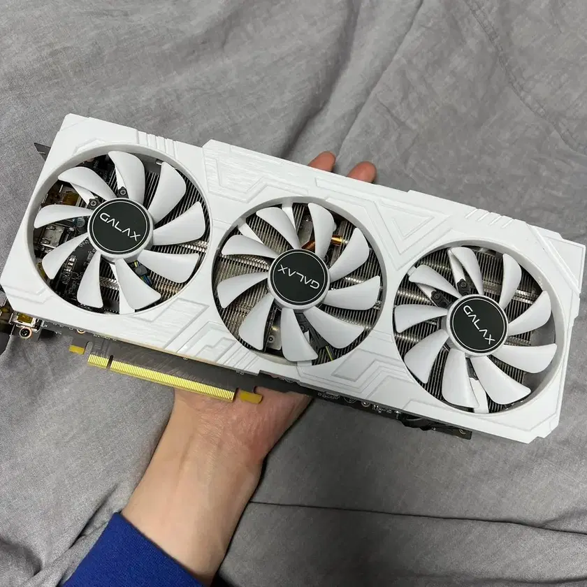 NVIDIA | 엔비디아 RTX 2070 Super Galaxy 3 Fan White Graphics Card Mining x ...