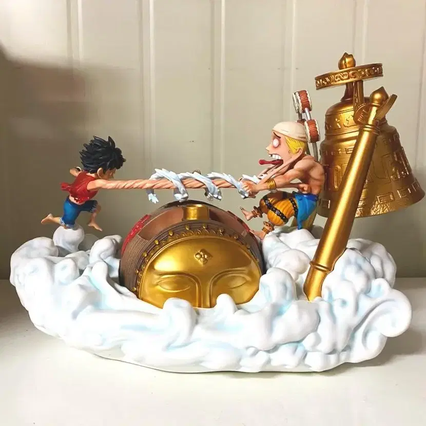 ONEPIECE | 원피스 ONEPIECE SD Resin Figure TOOFUN Two-Gun Golden Rifle ...