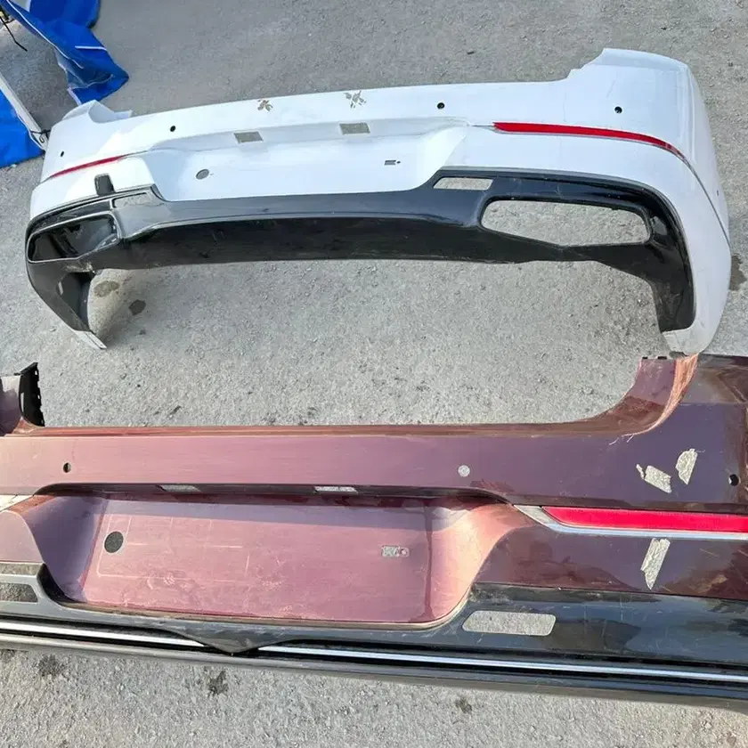 GENESIS | 제네시스 Genesis GV80 rear bumper (diesel/gasoline type) #gv80범퍼 ...