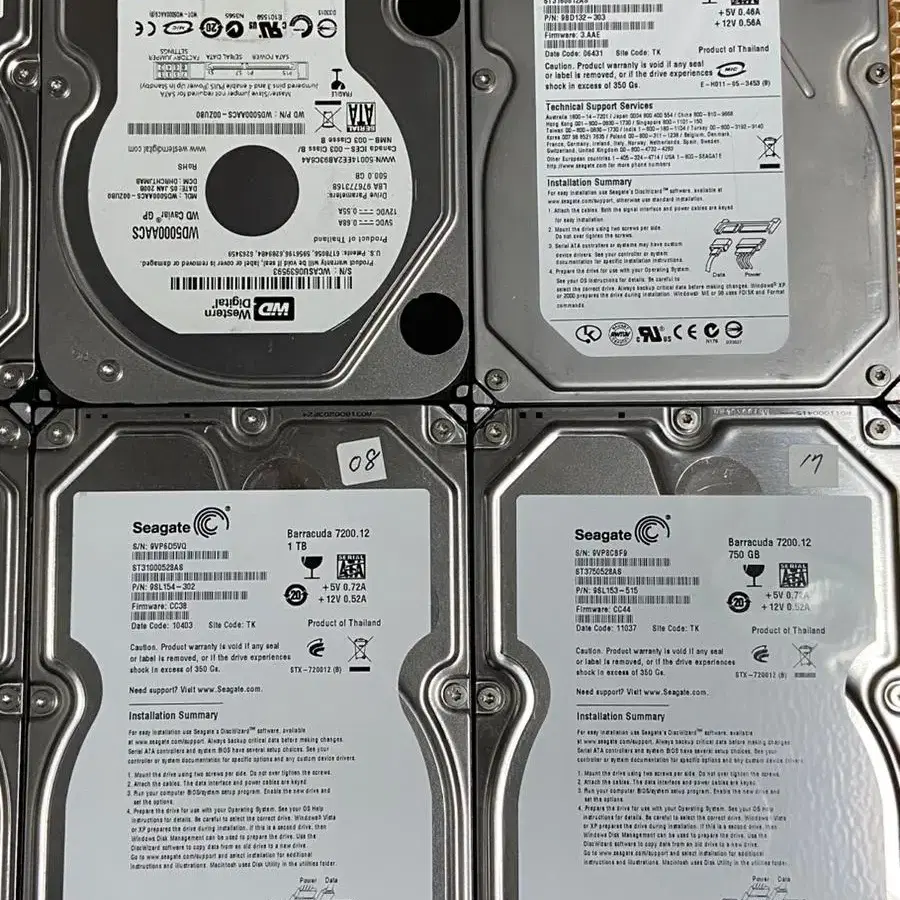 HDD/ODD/SSD 하드디스크,SATA,HDD,1TB,시게이트 on Bunjang Global Site.