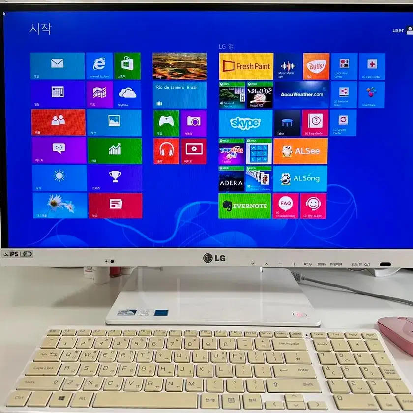 LG | LG전자 LG All-in-One Desktop V320-EH10K (4GB) #일체형pc,#LG전자,#일체형컴퓨터,#중고컴퓨터,#중고검퓨터 on Bunjang ...