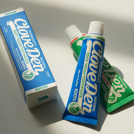 Cloveデン Vegan Toothpaste / Clove Tea Trioil Plant-based Bacteria ...