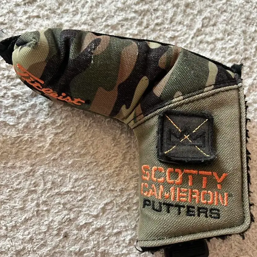 SCOTTY CAMERON | 스카티카메론 Scotty Cameron Camouflage Putter Cover on ...