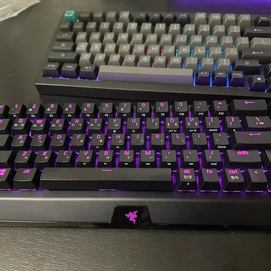 Keyboard razer,블랙위도우,키캡,블랙위도우미니 on Bunjang with safe global shipping.