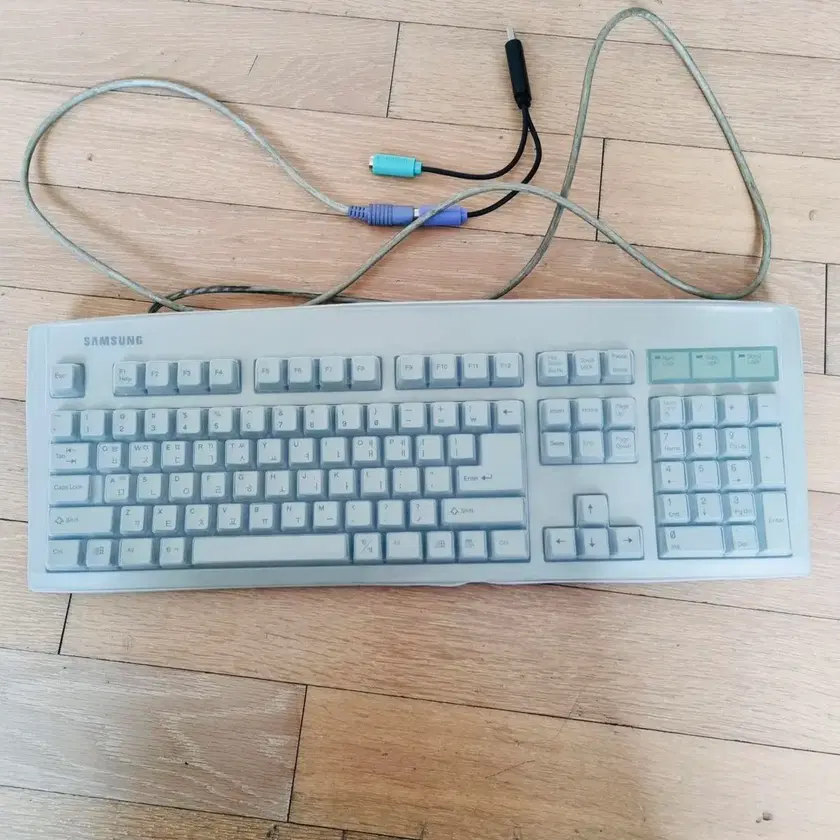 SAMSUNG | 삼성 [Free shipping] Samsung Retro Keyboard Goody #키보드,#삼성키보드 ...