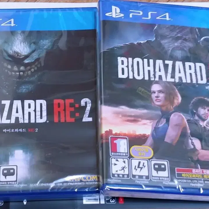 Sony/Playstation BIOHAZARD,바이오하자드RE3,바이오하자드RE2 on Bunjang Global Site.