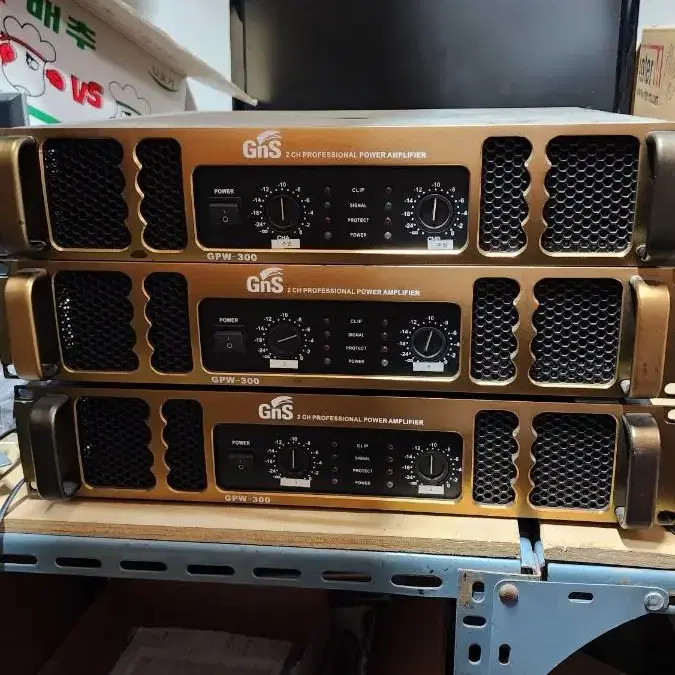Broadcast amplifier GnS GPW-300 #앰프,#고출력앰프 on Bunjang Global Site.