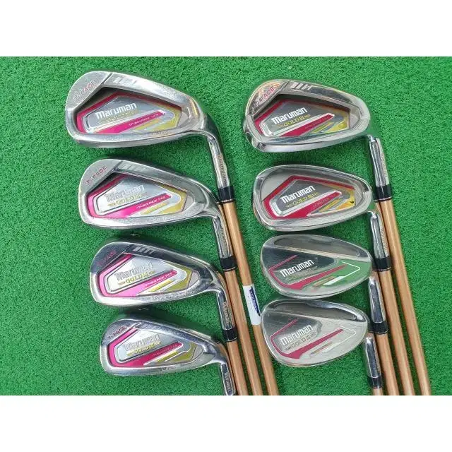 MARUMAN | 마루망 (Women's) Maruman Gold 3 (5-P.A.S) 8 Iron Set Carbon L 3 ...