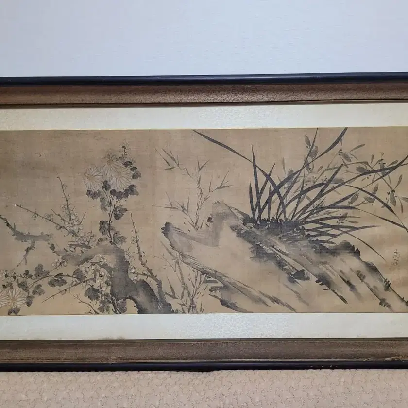 Joseon Dynasty Sagunja (plum blossom soup) painting (Oriental painting ...