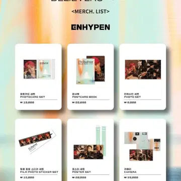 ENHYPHEN | 엔하이픈 Enhypen photocard exhibitiongoods camera photobooks #엔 ...