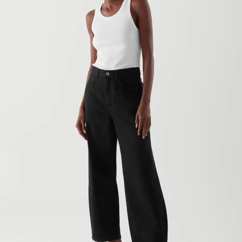 COS | 코스 COS Barrel Course Barrel Jeans 25 (Loose Fit) Black and Blue ...