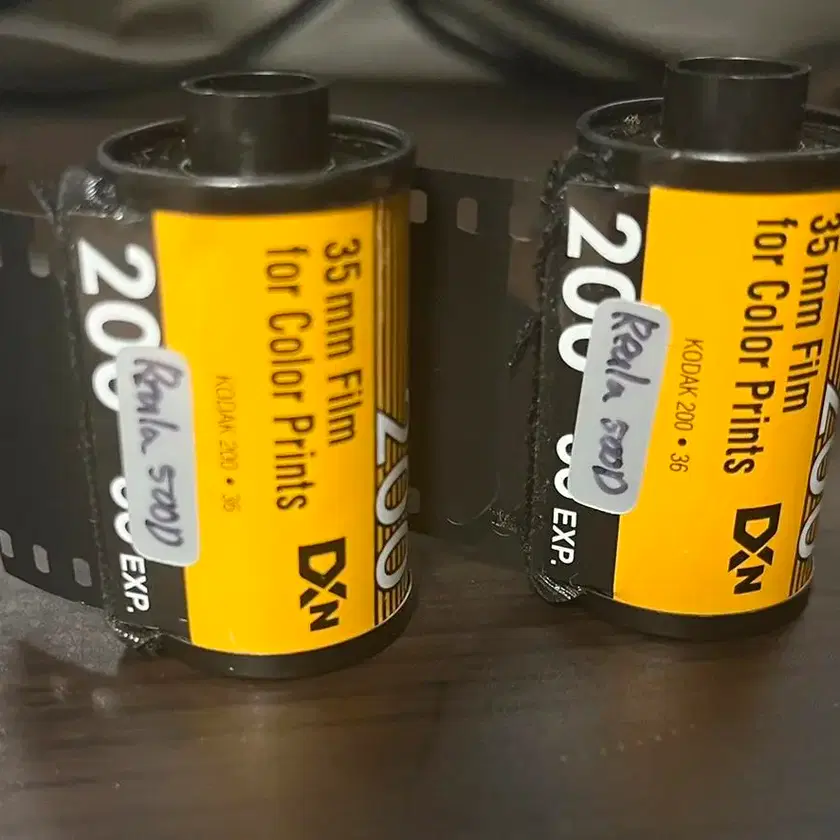 Film for film cameras (color film for movies, black-and-white film) for ...