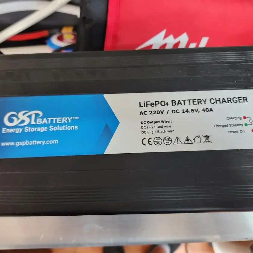 gsp 인산철한전충전기 40a #인산철,#파워뱅크,#정현파인버터,#주행충전 on Bunjang Global Site.