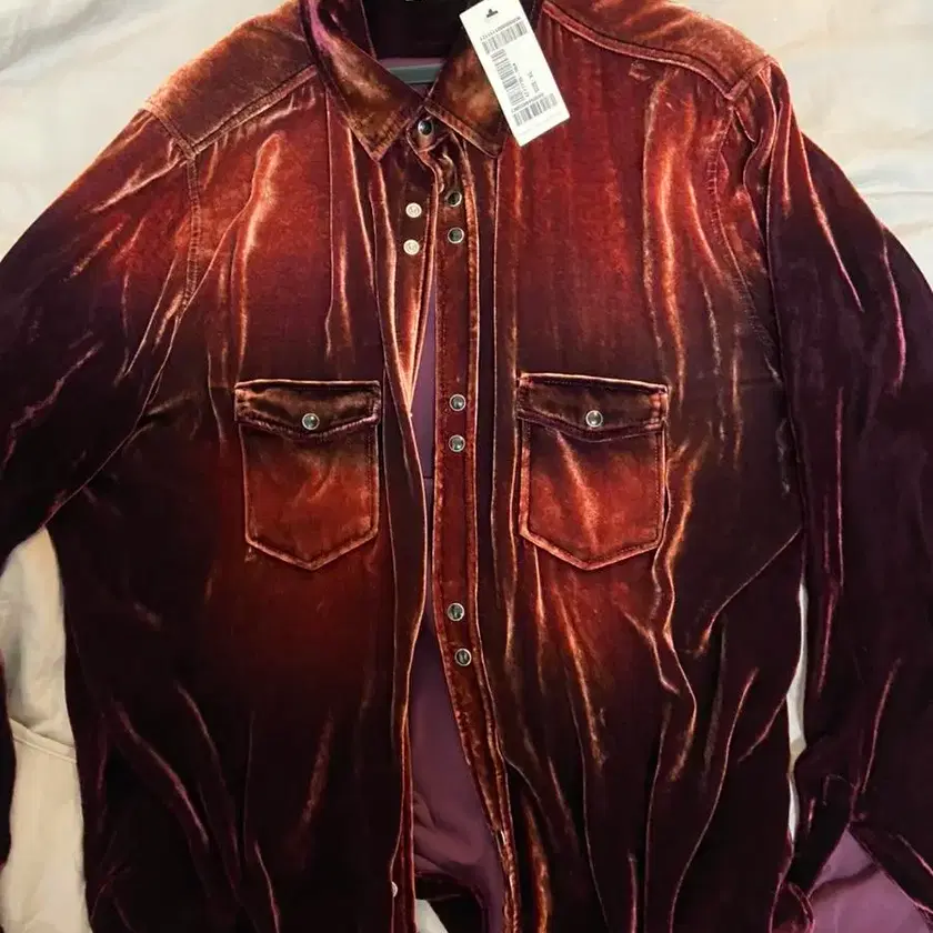 SAINT LAURENT | 생로랑 (XL)20FW Saint Laurent Kang Dong Won Velvet Shirt #강동원,#생로랑,#남자명품셔츠,#락시크 ...