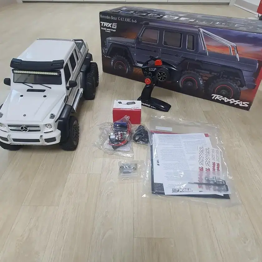 Trexas TRX6 White Mint #rc카,#트렉사스,#아르마,#trx6 on Bunjang Global Site.