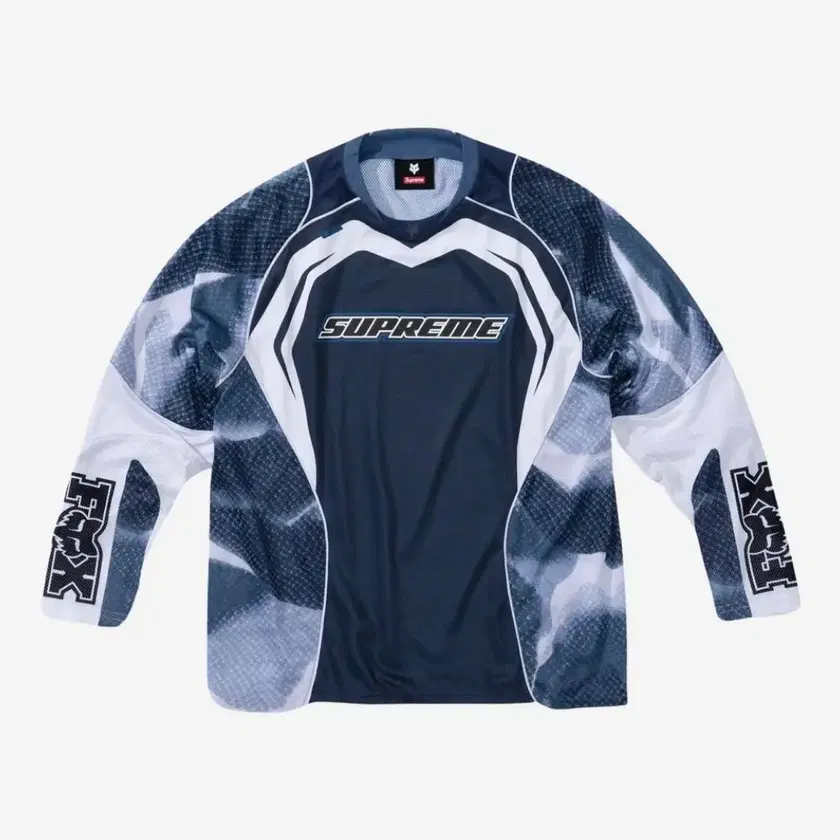 SUPREME | 슈프림 [L] Supreme x Fox Racing Jersey Navy- 23FW #저지,#슈프림,#스트릿,#페스티벌,#폭스레이싱 on Bunjang ...