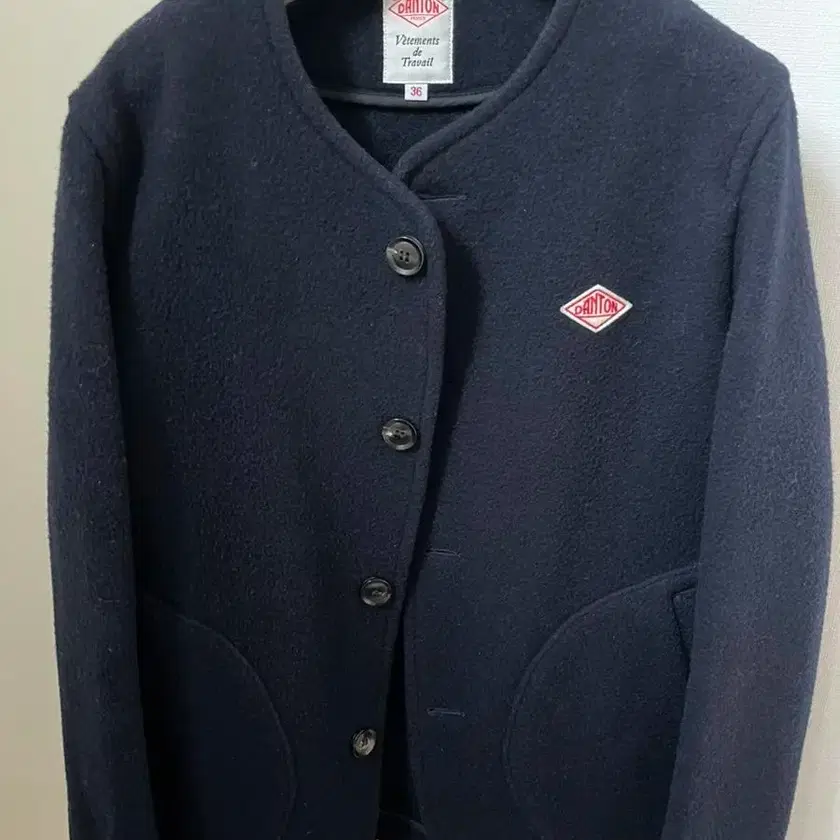 DANTON | 단톤 Danton wool jacket navy size 36 #danton,#단톤자켓,#단톤,#여성겨울자켓 ...