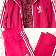 아디다스 핑크색 여성용 축구 바지