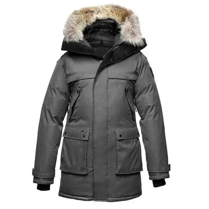NOBIS | 노비스 Nobis Yateshi Coyote Fur Puffer Jacket Gray XS #명품패딩,#명품롱패딩 ...