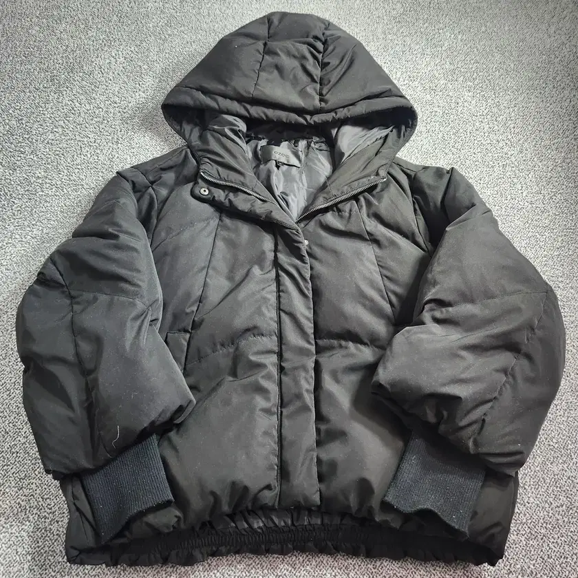 [Year-end Special] No. 1 VITAGE Vintage Duck Down Hooded Short Padding Jumper L #빈티지패딩,#오리털패딩 ...