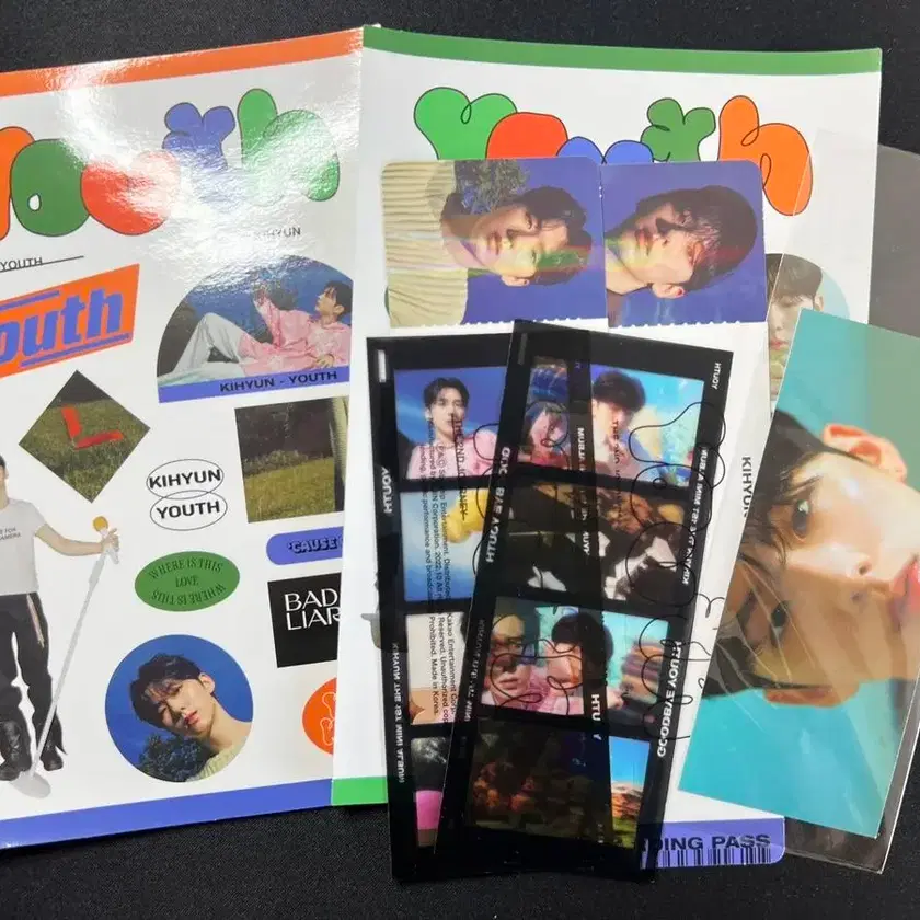 Kihyun YOUTH album Components #기현,#youth,#유기현,#앨범구성 on Bunjang Global Site.