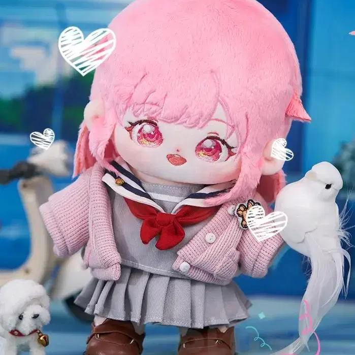 PROJECT SEKAI | 프로젝트 세카이 Pseudo Emu Cotton Doll Clotheso 20cm Pseudo Emu Cotton Doll Ootoriemu ...