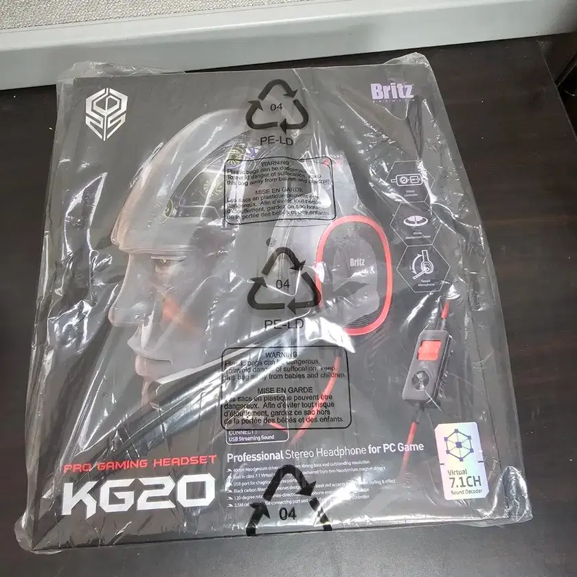 BRITZ | 브리츠 Britz KG20 Gaming Headset_Black sealed New for sale! #게이밍 ...