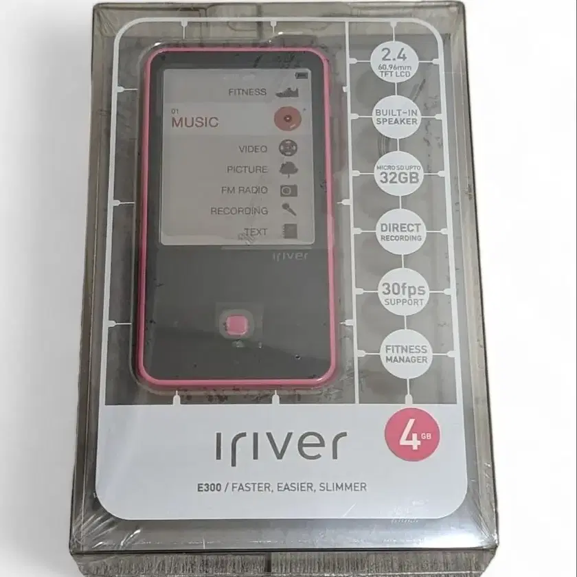 IRIVER | 아이리버 Ivory E300 Pink sealed mp3 #아이리버,#mp3,#미개봉,#미사용,#빈티지 on Bunjang Global Site.