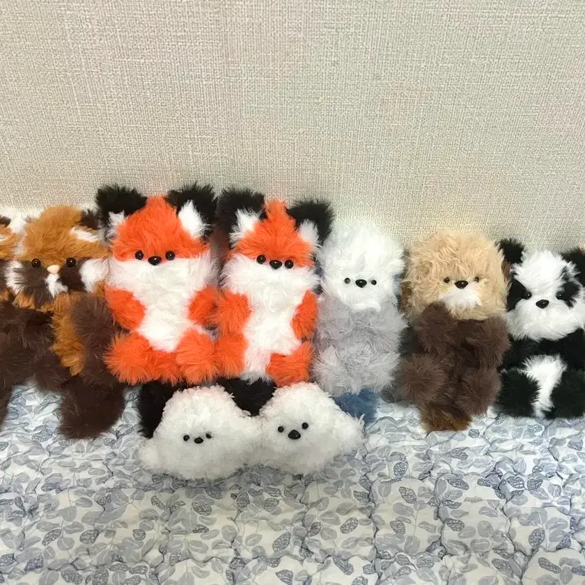 Customize and sell handmade animal anvil figurines #해달인형,#키링인형,#판다인형 ...