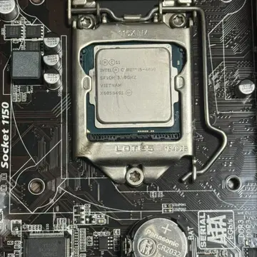 CPU/메인보드 #4690,#i54690,#cpu,#16기가,#h81m on Bunjang Global Site.