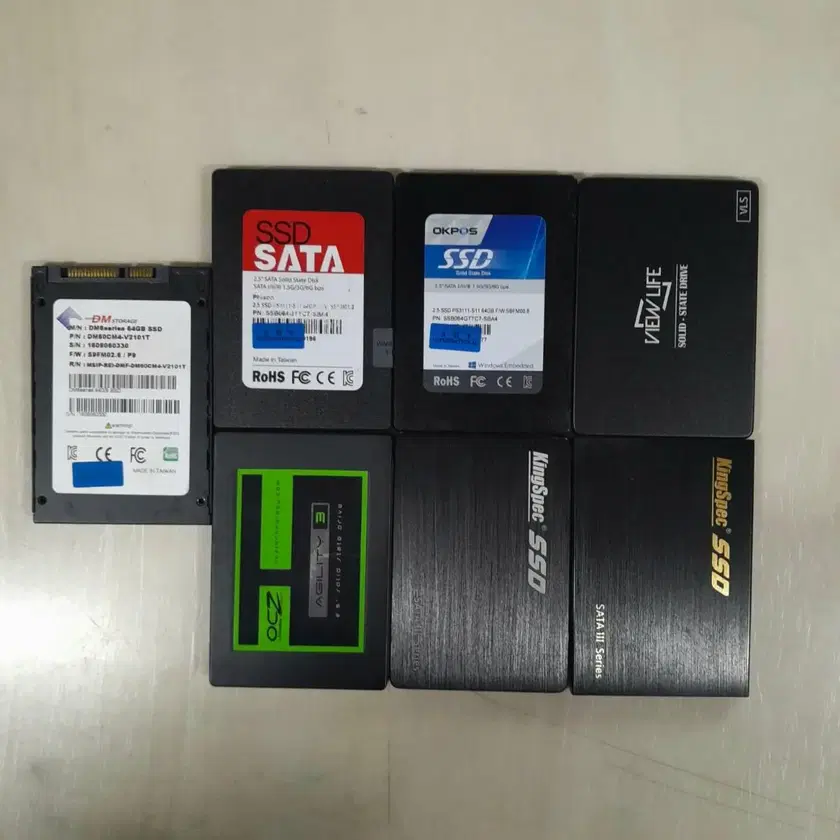 SSD Brand Random 64GB 2-piece bundle sale (suitable for POS) #pos,#ssd ...