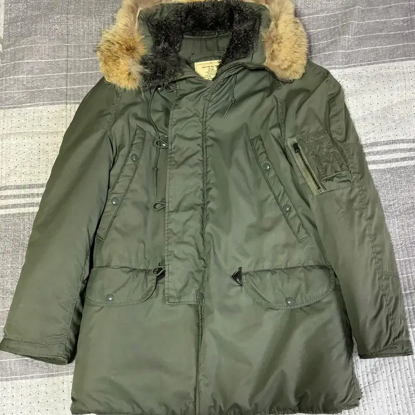 60s US Air Force Original N-3B Flying Heavy Jacket Aviation Jumper ...