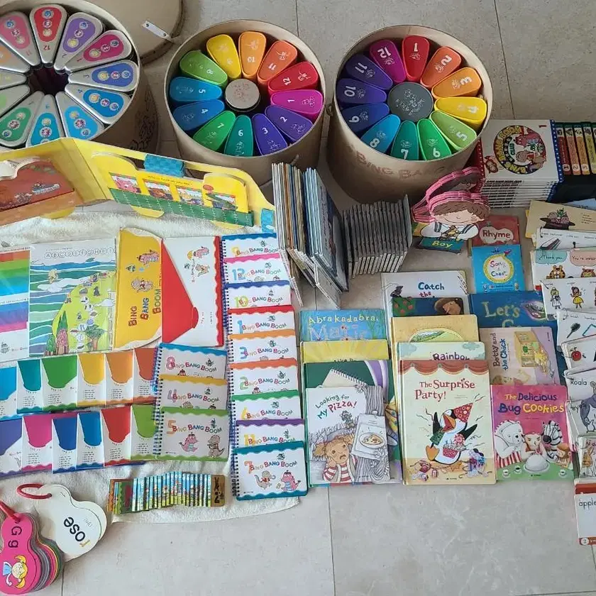 Bing Bing Boom English Book Set #빙뱅붐,#몬테소리,#아가월드,#영어책 on Bunjang Global ...