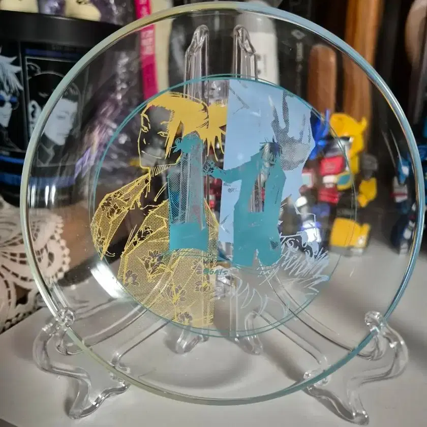 Gojo Ghetto Okinawa plate #주술회전,#고죠사토루,#게토,#접시,#굿즈 on Bunjang Global Site.