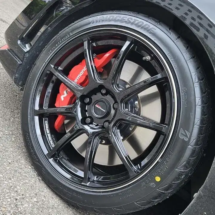 CrossSpeed RS9 18" Gloss Black 8.5+50 #크로스스피드RS9,#18인치휠,#휠튜닝,#수원,#타이어 ...