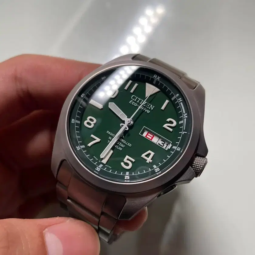 CITIZEN Premium Watch (Quartz) 시티즌,시티즌pmd,pmd56,카키필드,필드워치 on Bunjang ...