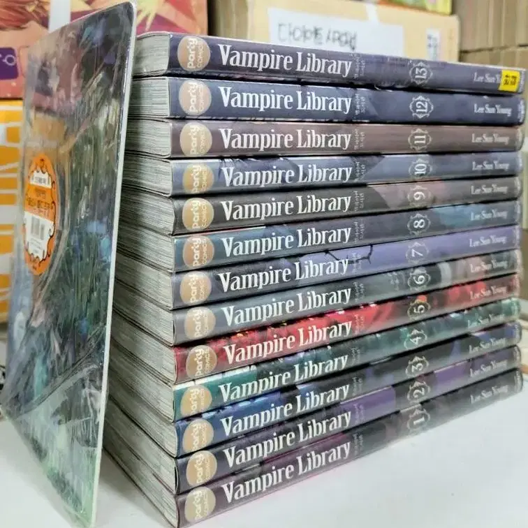 Vampire Library (1-13) (13) new books + special addendum (mousepad ...