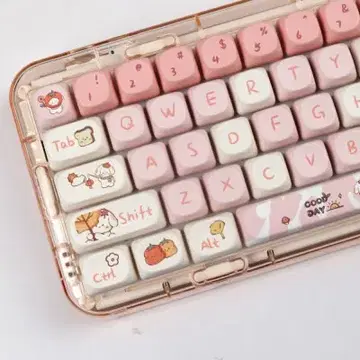 강아지 핑크키캡 귀여운키캡 140키 #귀여운키캡,#강아지키캡 on Bunjang Global Site.