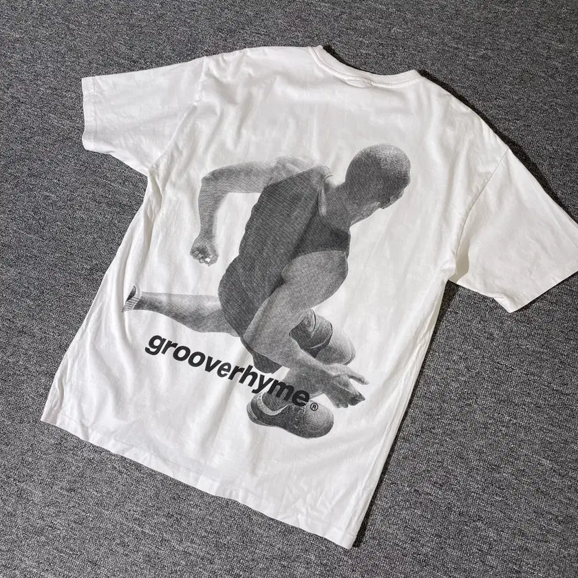 GROOVE RHYME | 그루브라임 Gruvraim Short Sleeve T-Shirt L on Bunjang Global ...