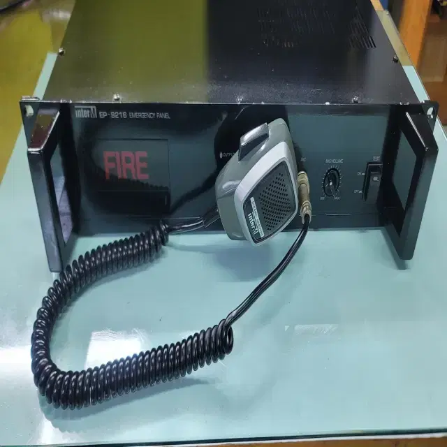 Interm Fire Emergency Panel EP-9216 #인터엠,#비상방송,#화재방송,#EP-9216,#방송장비 on Bunjang Global Site.