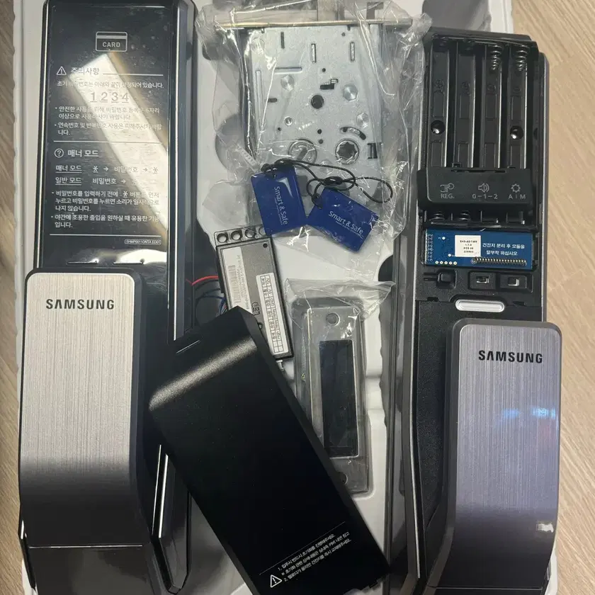 Samsung Smart Door Lock SHP-DP710 Push-Pull Door Lock Transceiver Set #SHP-DP710,#푸쉬풀도어락,#삼성도어락 ...