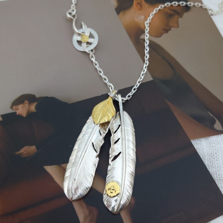 Prize Eagle Coin Necklace Set #30대남성,#goros,#고로스목걸이,#925실버목걸이,#터키석목걸이 on Bunjang Global Site.