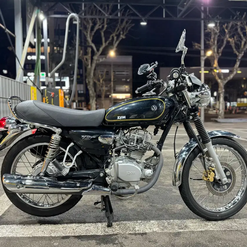 SYM SYM Wolf Classic 125 key 7,5@@ for sale #울프,#클래식바이크,#125cc,#입문용바이크 ...