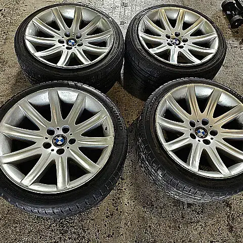BMW E65 E66 760LI Genuine 19-inch wheel and tire. BMW 760L. #7시리즈,#19인치 ...